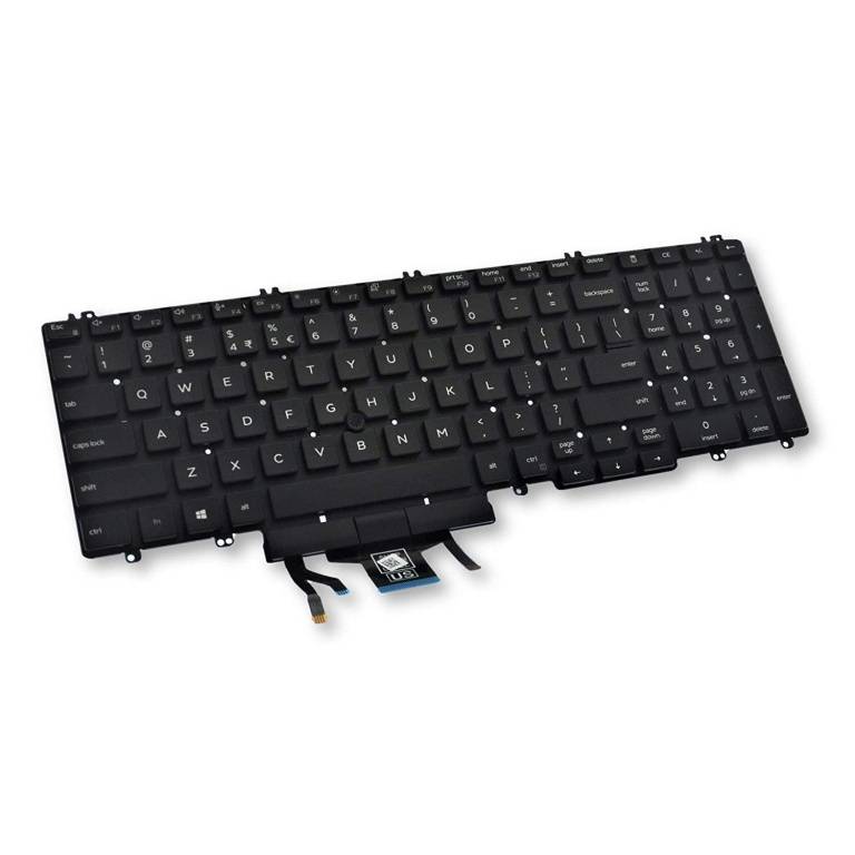 Dell Latitude 5510 Keyboard (with backlit keys and center track point ...