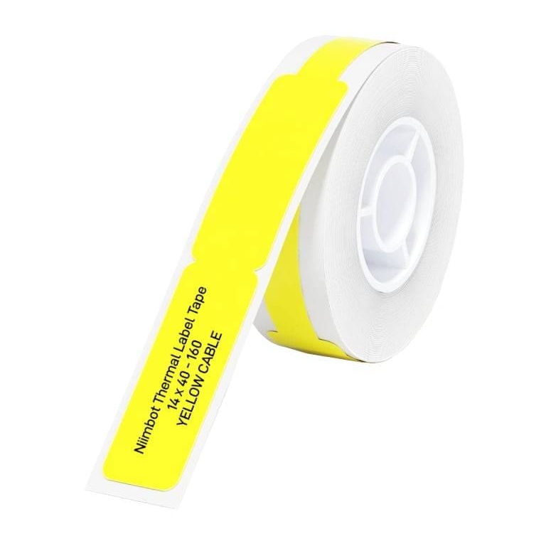 NIIMBOT D11/D110/D101/H1S Thermal Label 12.5x74mm – 65 Labels Per Roll ...