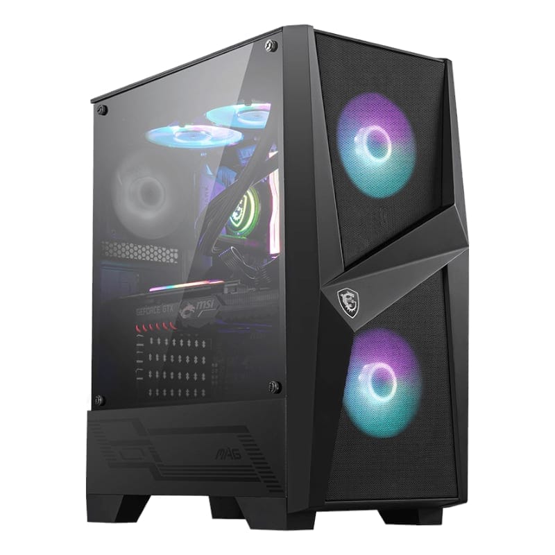 MSI MAG FORGE 100R ATX GAMING CASE - Computech-Solutions