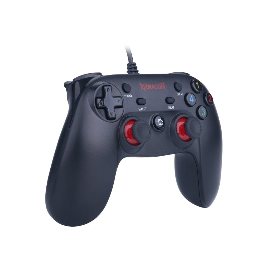 REDRAGON SATURN Wired X/D-input(Digital/Analog) PC Controller Black ...