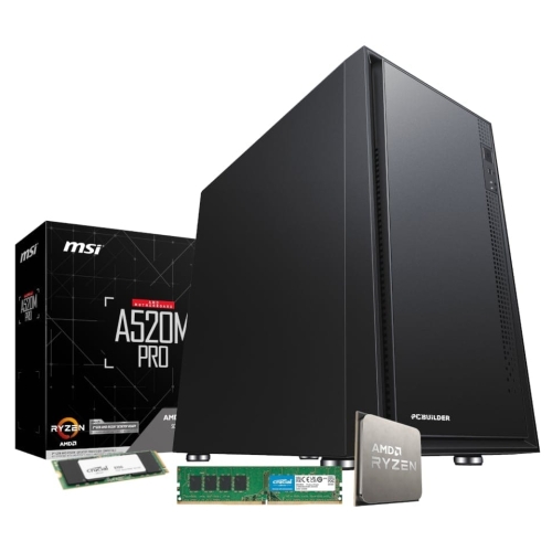 PCBuilder AMD Ryzen 7 5700G HOME MASTER Windows 11 Desktop PC ...