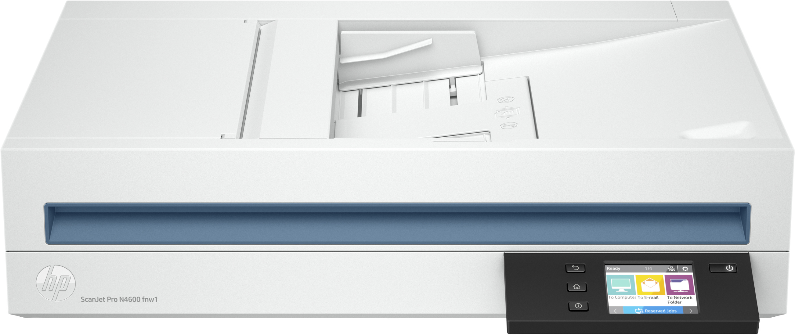 HP SCANNER TYPE ADF; CIS SCANNING TECHNOLOGY; FLATBED; SCAN TECHNOLOGY ...
