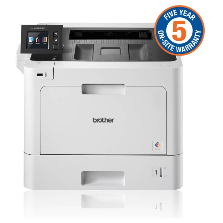 Brother High-Speed Colour Duplex Laser Printer with wired and wireless ...