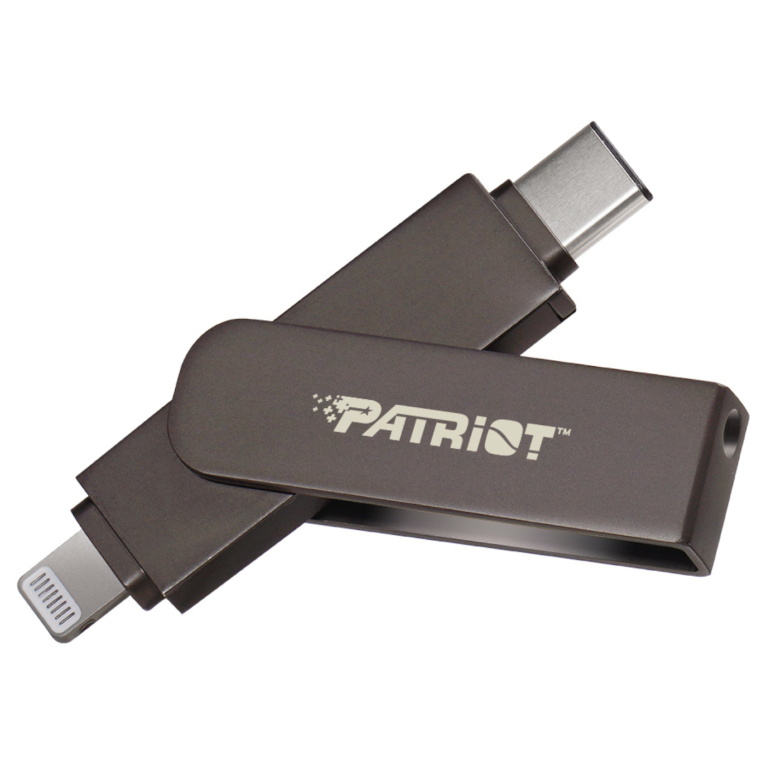 Patriot iLuxe Stick C 256GB USB 3.2 GEN 1 Type C + Lightning Flash ...