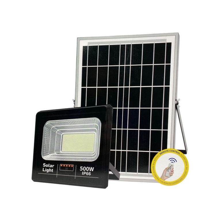Solar Jortam 500W Solar Flood Lamp - Computech-Solutions