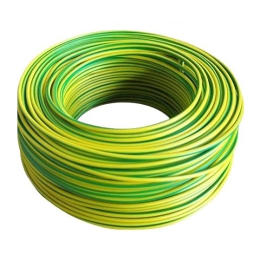 Solarix 6mm² Yellow 7 Green Earth Wire 100 Metre Roll - Computech-Solutions